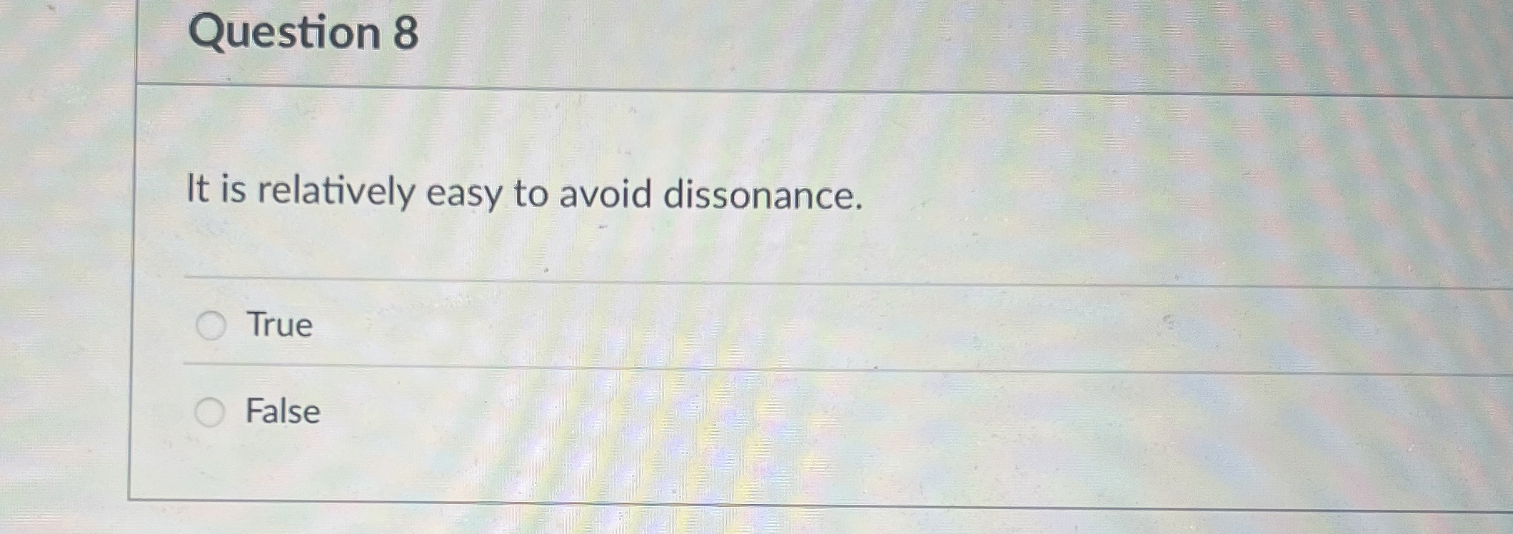 Solved Question 8It is relatively easy to avoid | Chegg.com