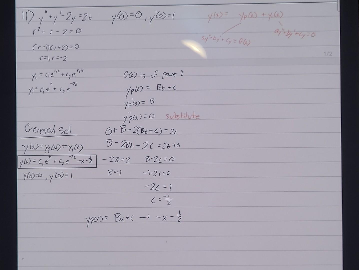 Solved In each of Problems 11 through 15 , find the solution | Chegg.com