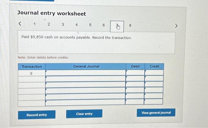 Solved Journal entry worksheet Incurred and paid employee | Chegg.com