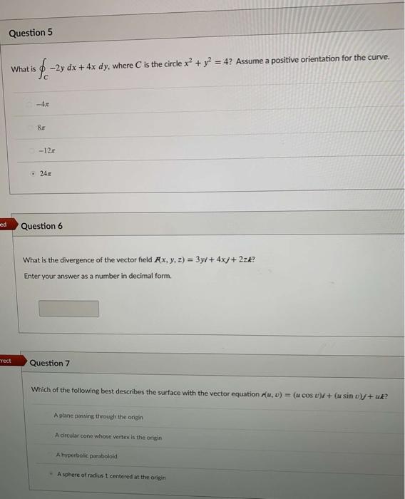 Solved Evaluate [3x - 2) -2y) ds, where is described by x = | Chegg.com