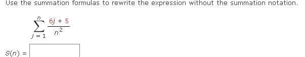 Solved Use The Summation Formulas To Rewrite The Expression 