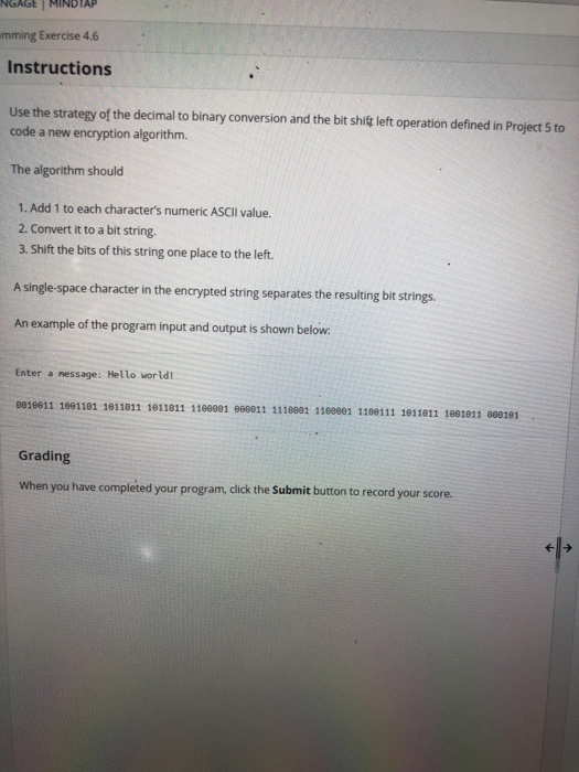 Solved mming Exercise 4.6 Instructions Use the strategy of | Chegg.com