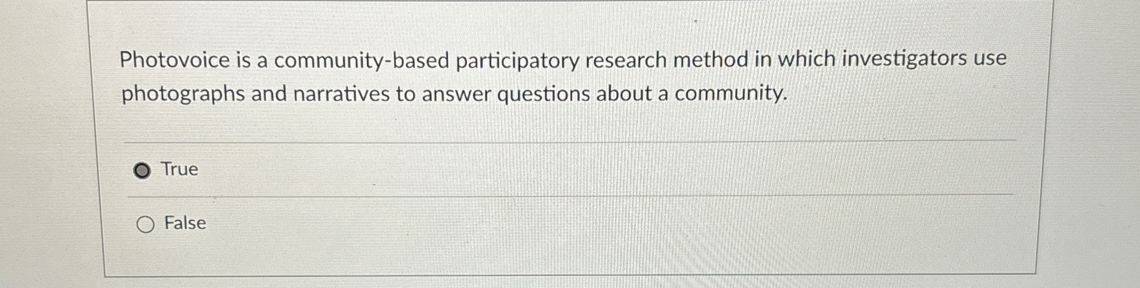 Solved Photovoice is a community-based participatory | Chegg.com