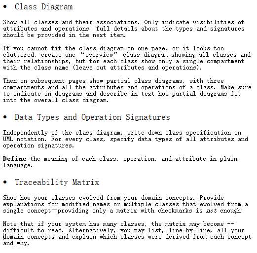 Class Diagram Show all classes and their | Chegg.com