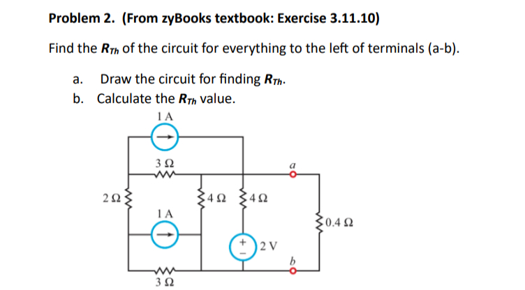 Solved Problem 2. (From zyBooks textbook: Exercise | Chegg.com