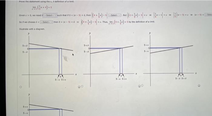 Solved Prove the statement using the e,& definition of a | Chegg.com