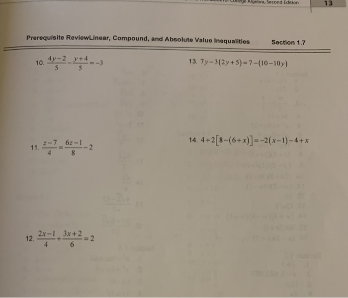 Solved Objective 2: Linear Equations involving Multiple | Chegg.com