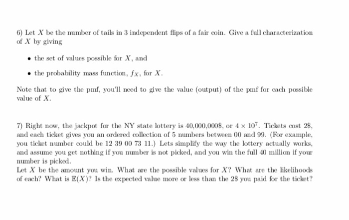 Solved 6) Let X be the number of tails in 3 independent | Chegg.com