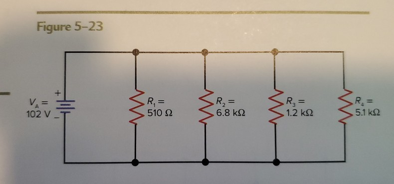 Solved SECTION 5-6 (Total Power In parallel circuits) 5-49) | Chegg.com