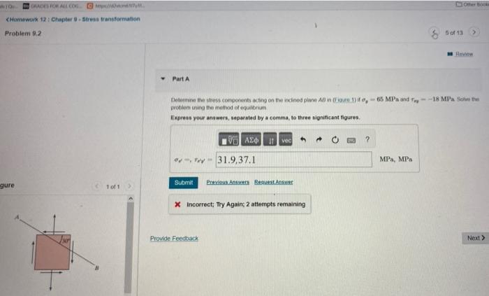 Solved Dalhou DESTO ALCO Homework 12: Chapter - Stress | Chegg.com