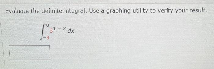 Solved Evaluate the definite integral. Use a graphing | Chegg.com