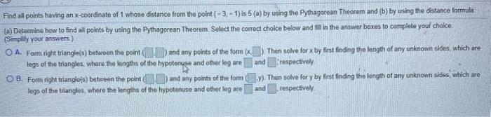 Solved Find all points having an x-coordinate of 1 whose | Chegg.com