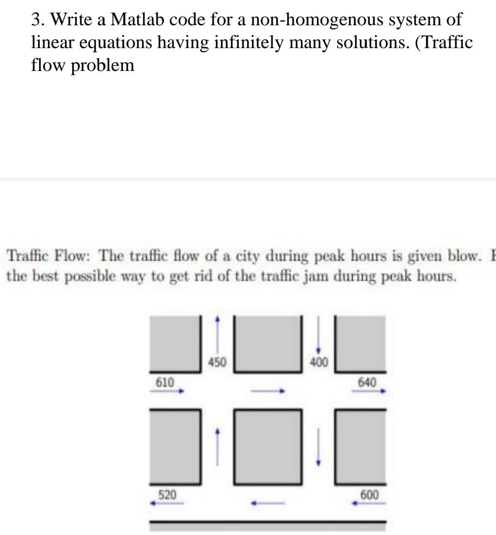 Solved a 3. Write a Matlab code for a non-homogenous system | Chegg.com