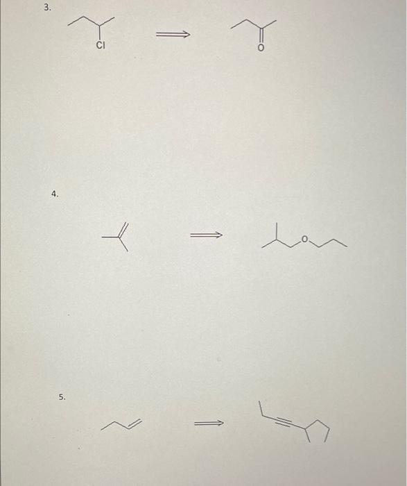Solved Design a multistep synthesis scheme for each of the | Chegg.com