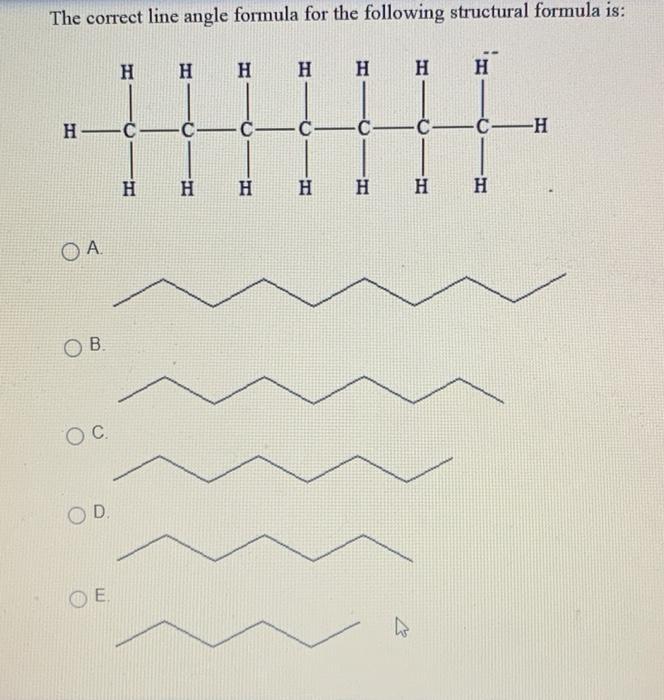 Solved The correct line angle formula for the following | Chegg.com