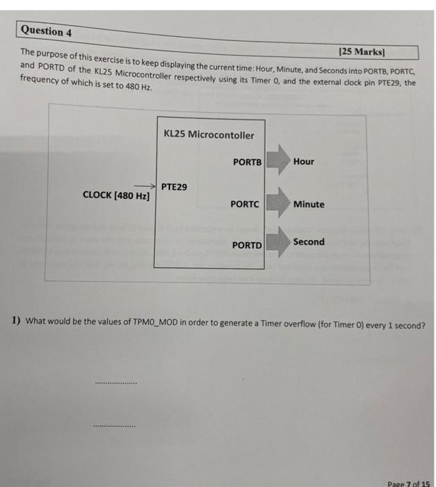 Solved [25 Marks] The purpose of this exercise is to keep | Chegg.com