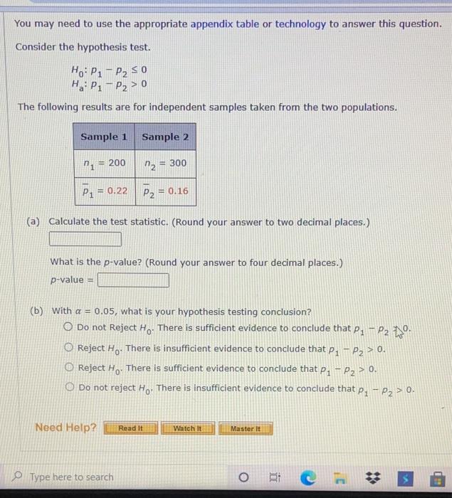 Solved You may need to use the appropriate appendix table or | Chegg.com