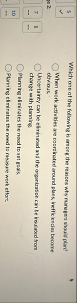 Solved 5Which one of the following is among the reasons why | Chegg.com