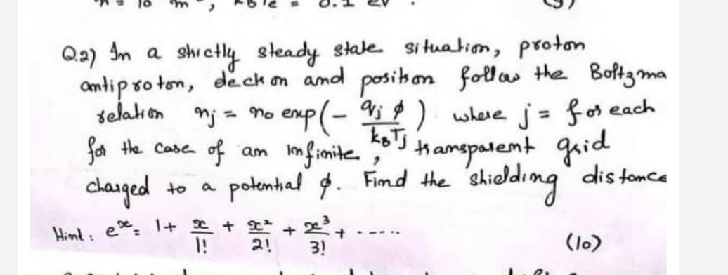 Solved Q.2) ﻿In a strictly steady state situation, proton | Chegg.com