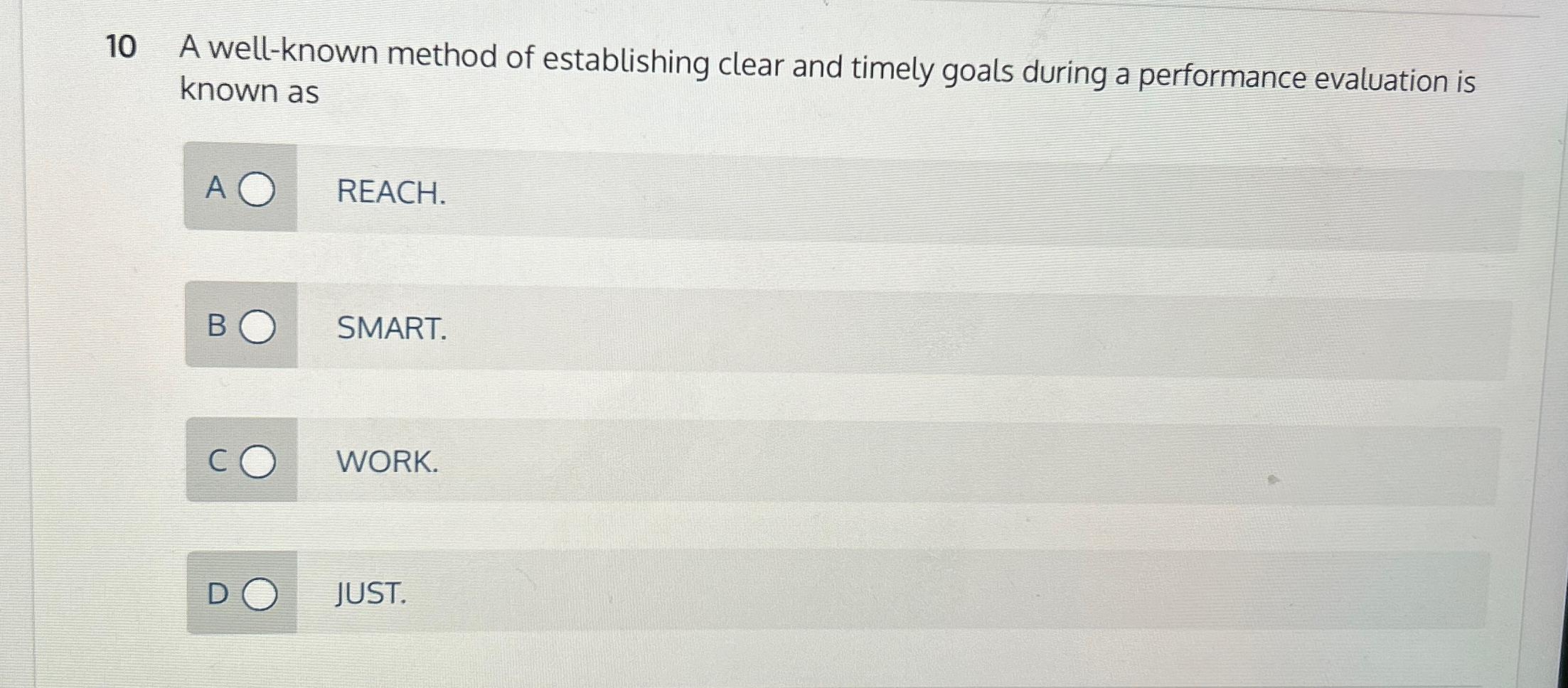 Solved 10 ﻿A well-known method of establishing clear and | Chegg.com