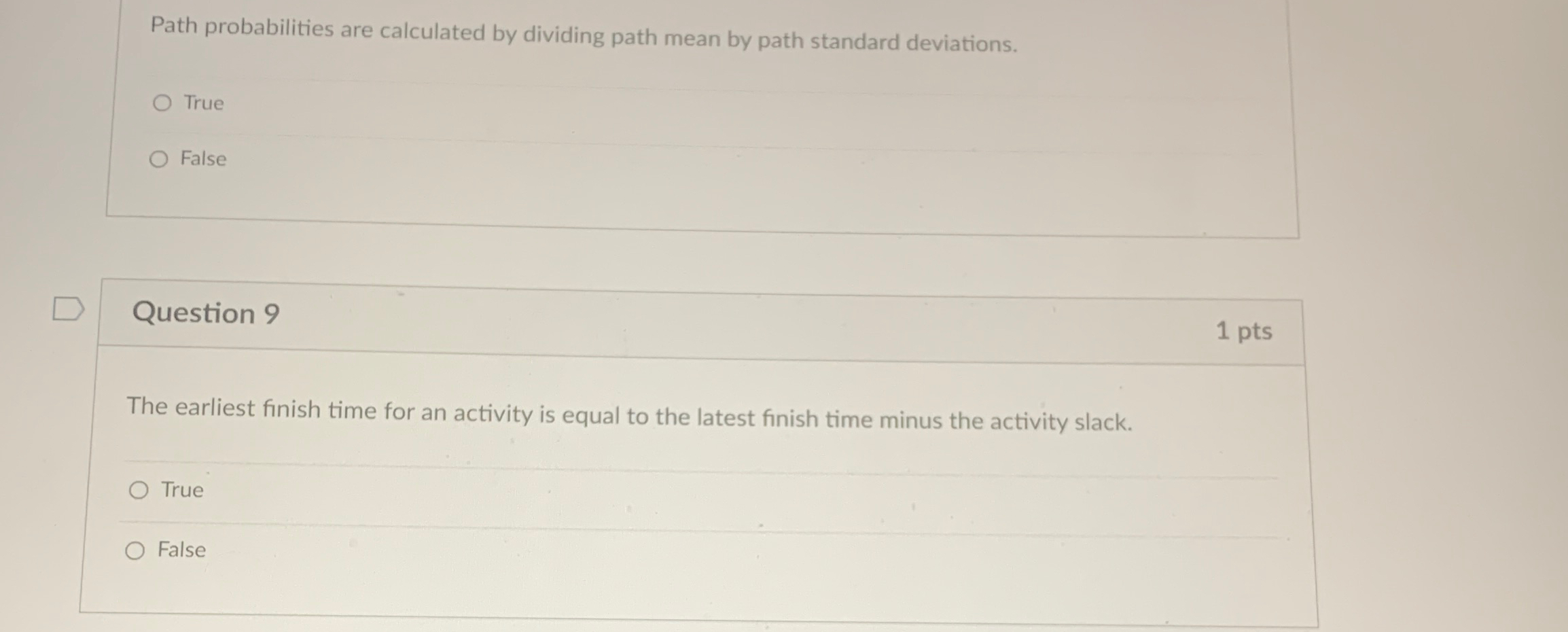 Solved Path probabilities are calculated by dividing path | Chegg.com