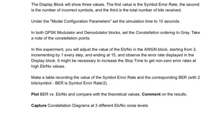Building Simulink Model of QPSK Modulator and | Chegg.com