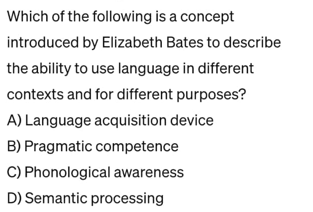 Solved Which of the following is a concept introduced by | Chegg.com