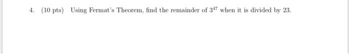 Solved 3. (10 pts) Verify Euler's Theorem for n=14 and | Chegg.com