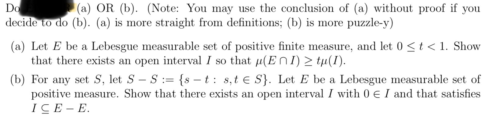 Solved Book: Measure , ﻿integration & Real Analysis, AXLER | Chegg.com