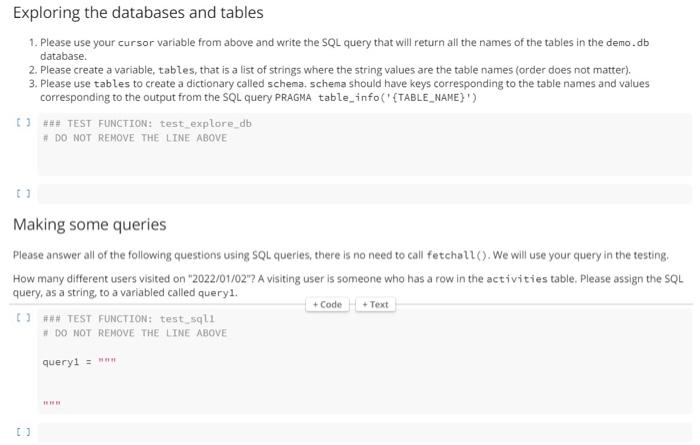 Solved Creating databases Your boss wants you to import some | Chegg.com