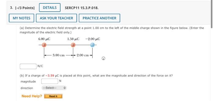 Solved 3 3 Points Details Sercp11 15 3 P 018 My Notes