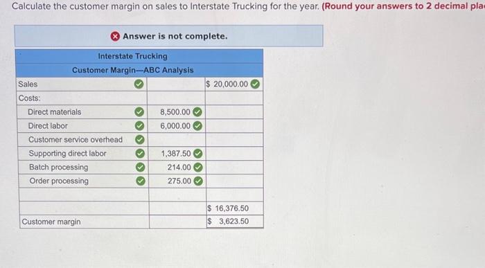 Solved Exercise 7-11 (Static) Second-Stage Allocation and | Chegg.com