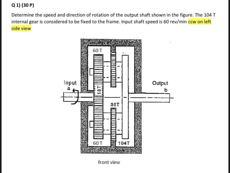 Solved Q 1) (30P)Determine the speed and direction of | Chegg.com