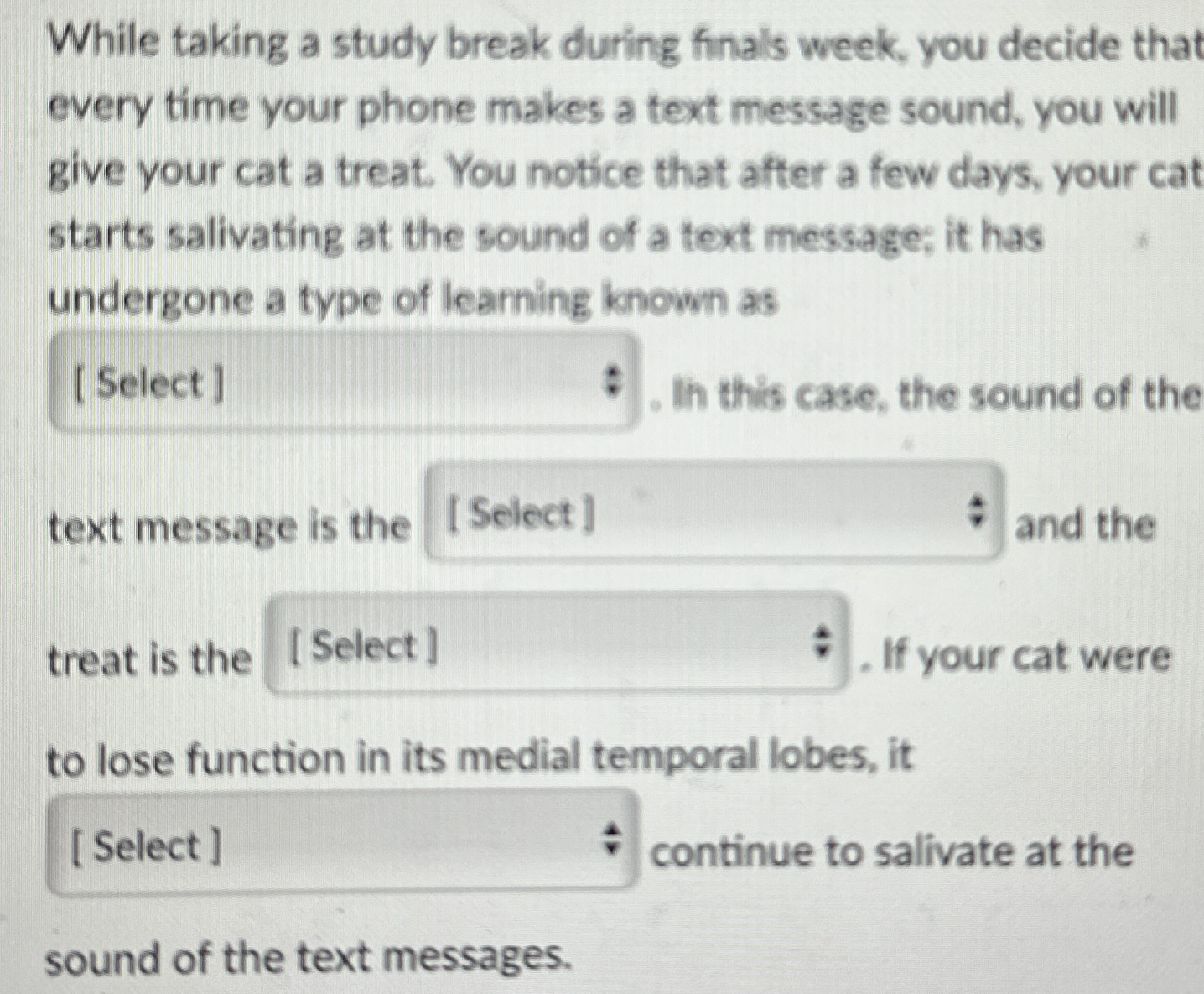 Solved While taking a study break during finals week, you | Chegg.com