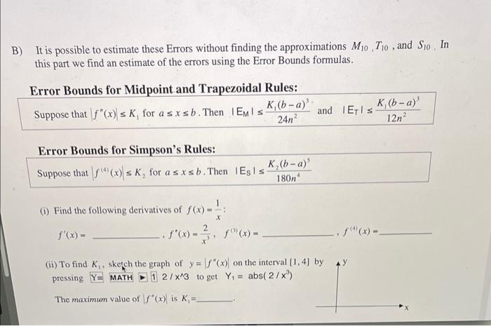 Solved In this problem we deal with the Actual Errors = | Chegg.com