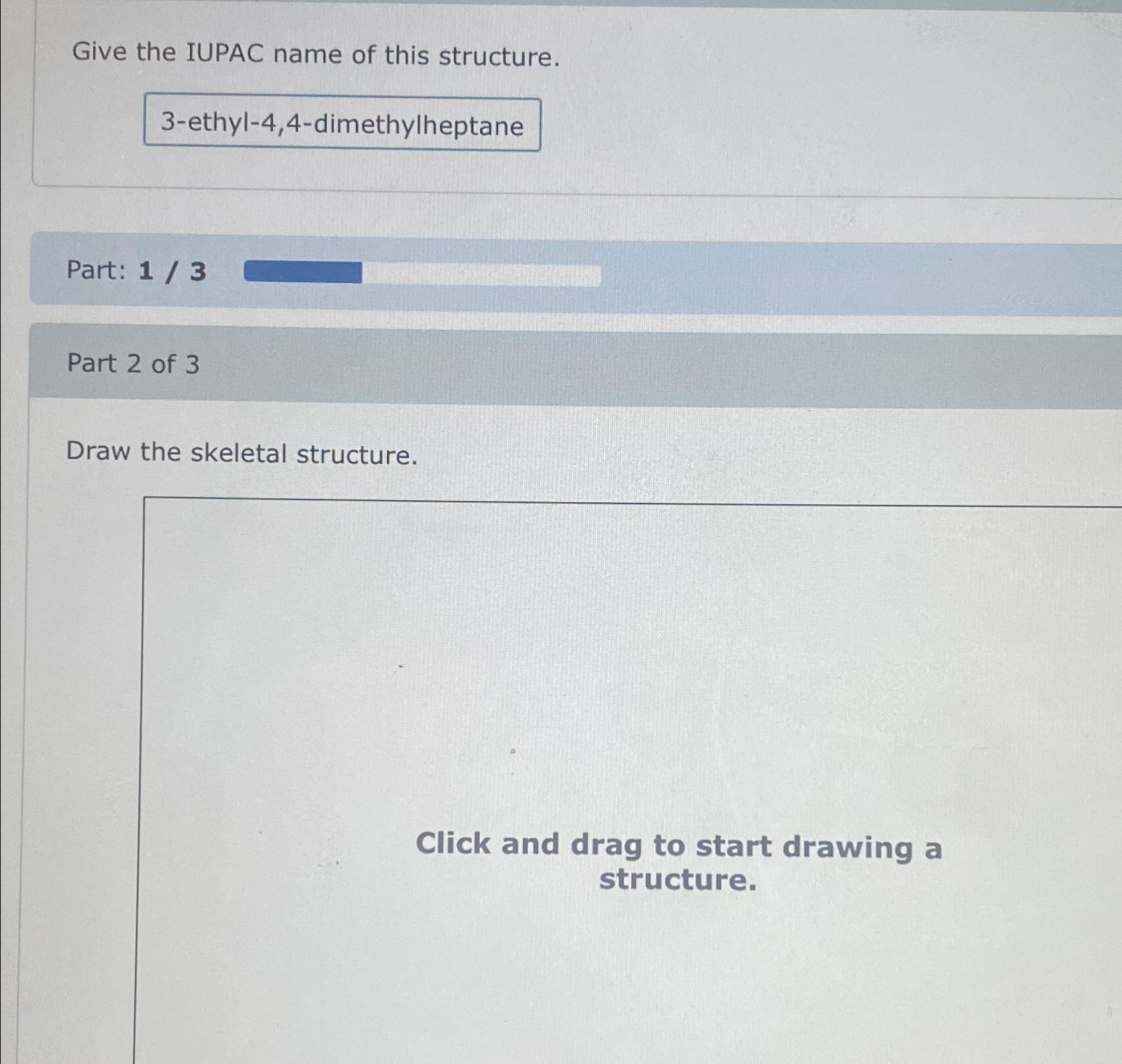 Solved Draw the skeletal structure of | Chegg.com