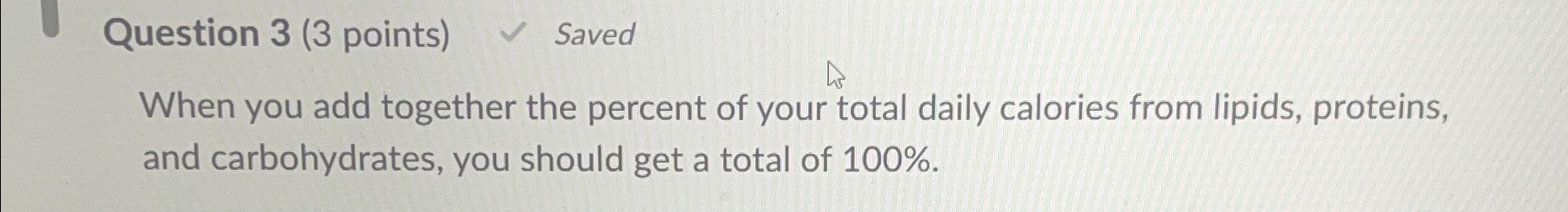 Solved Question 3 (3 ﻿points) ﻿SavedWhen you add together | Chegg.com