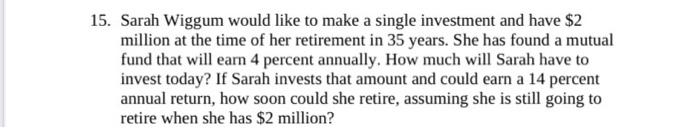 Solved show the work in excel so I can see how you did it | Chegg.com