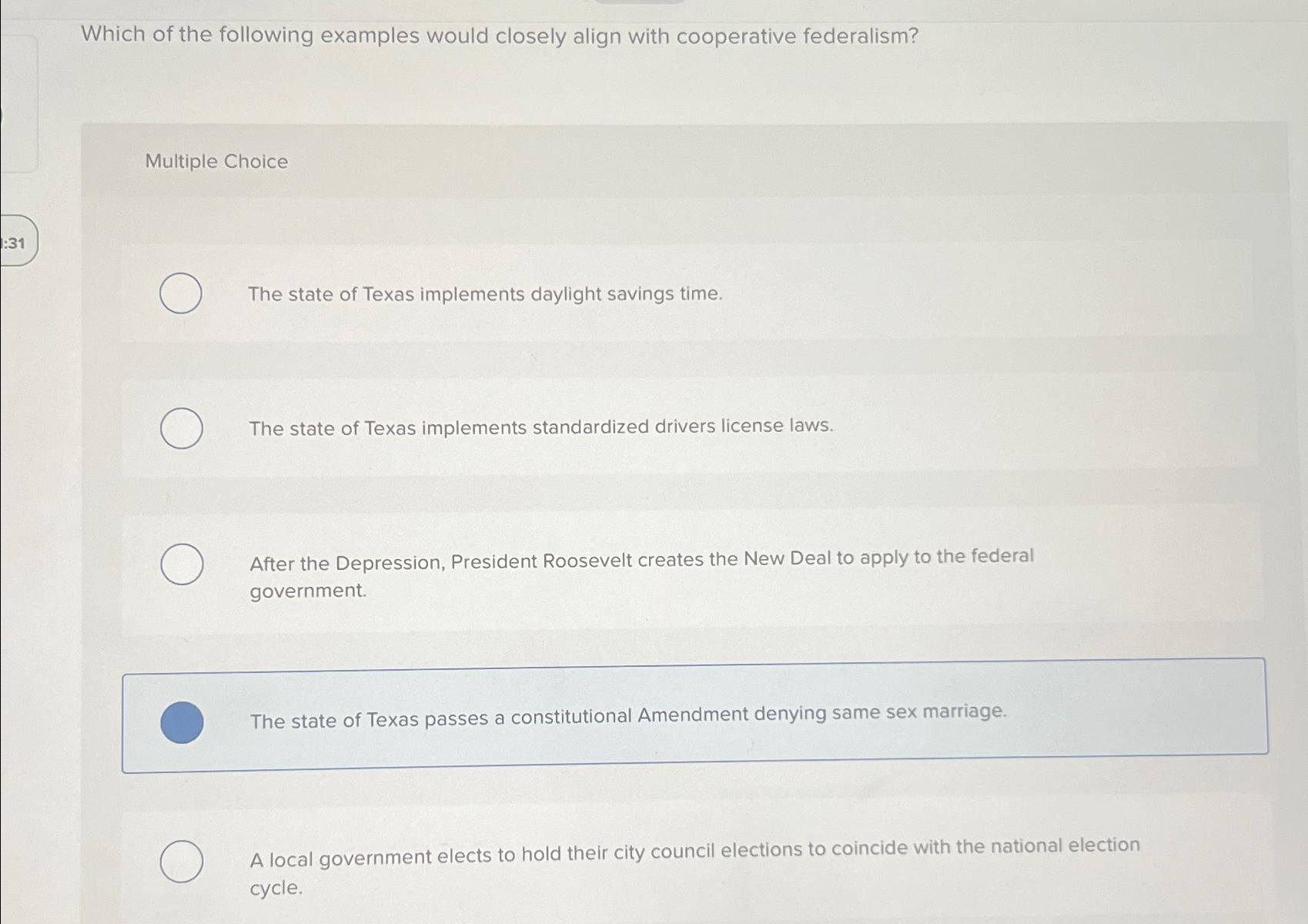 Solved Which of the following examples would closely align | Chegg.com