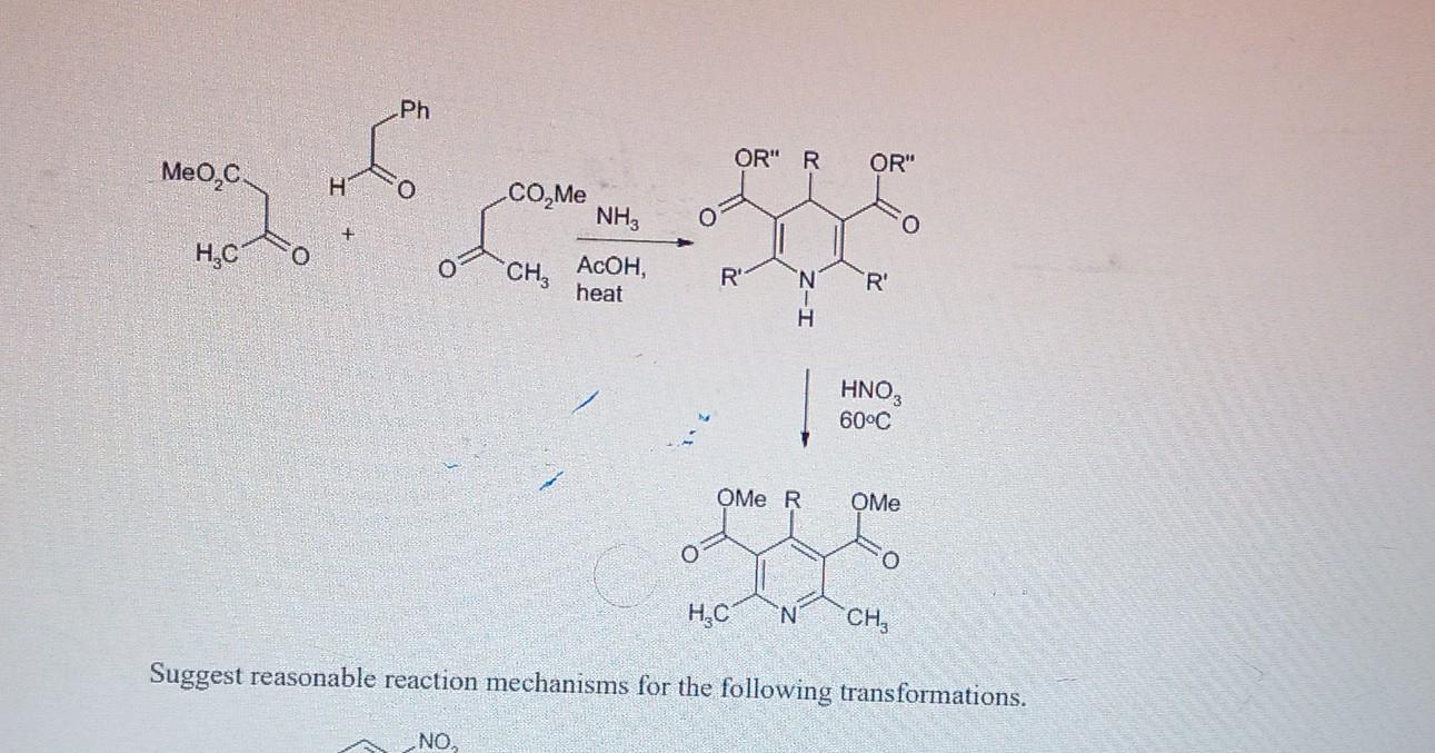 Solved Suggest reasonable reaction mechanisms for the | Chegg.com
