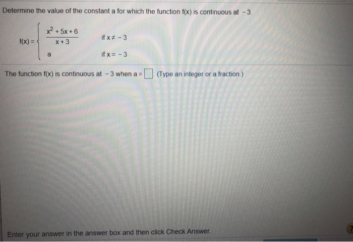 Solved Determine the value of the constant a for which the | Chegg.com