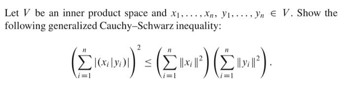Solved Linear algebra. Using inner products and an | Chegg.com