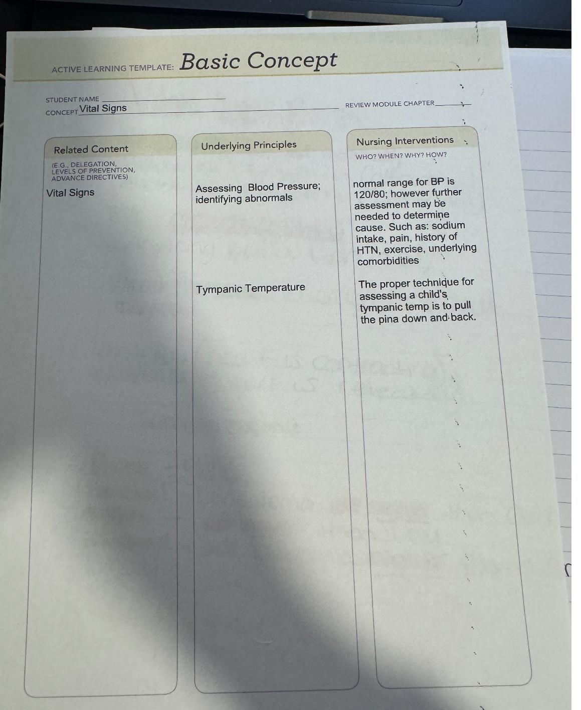 Solved active learning template: Basic ConceptSTUDENT | Chegg.com