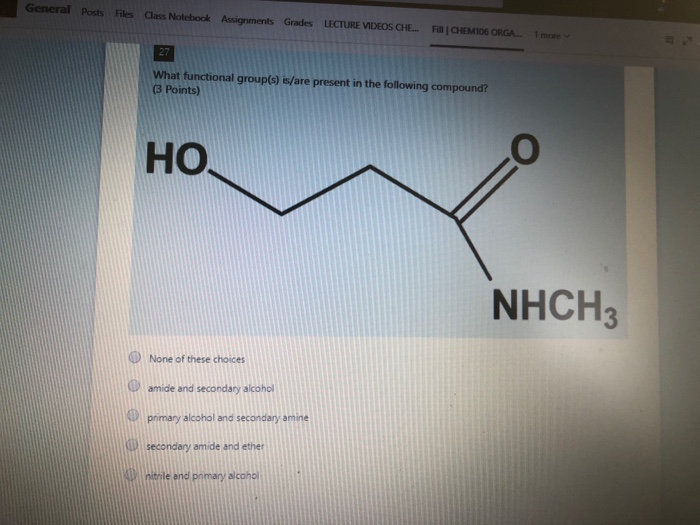 Solved Lene and 20 alcohol nitrile and lo alcohol What alkyl | Chegg.com
