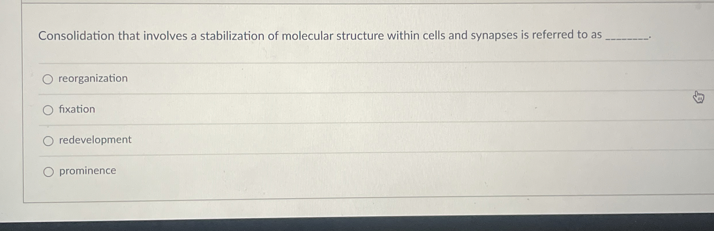 Solved Consolidation that involves a stabilization of | Chegg.com