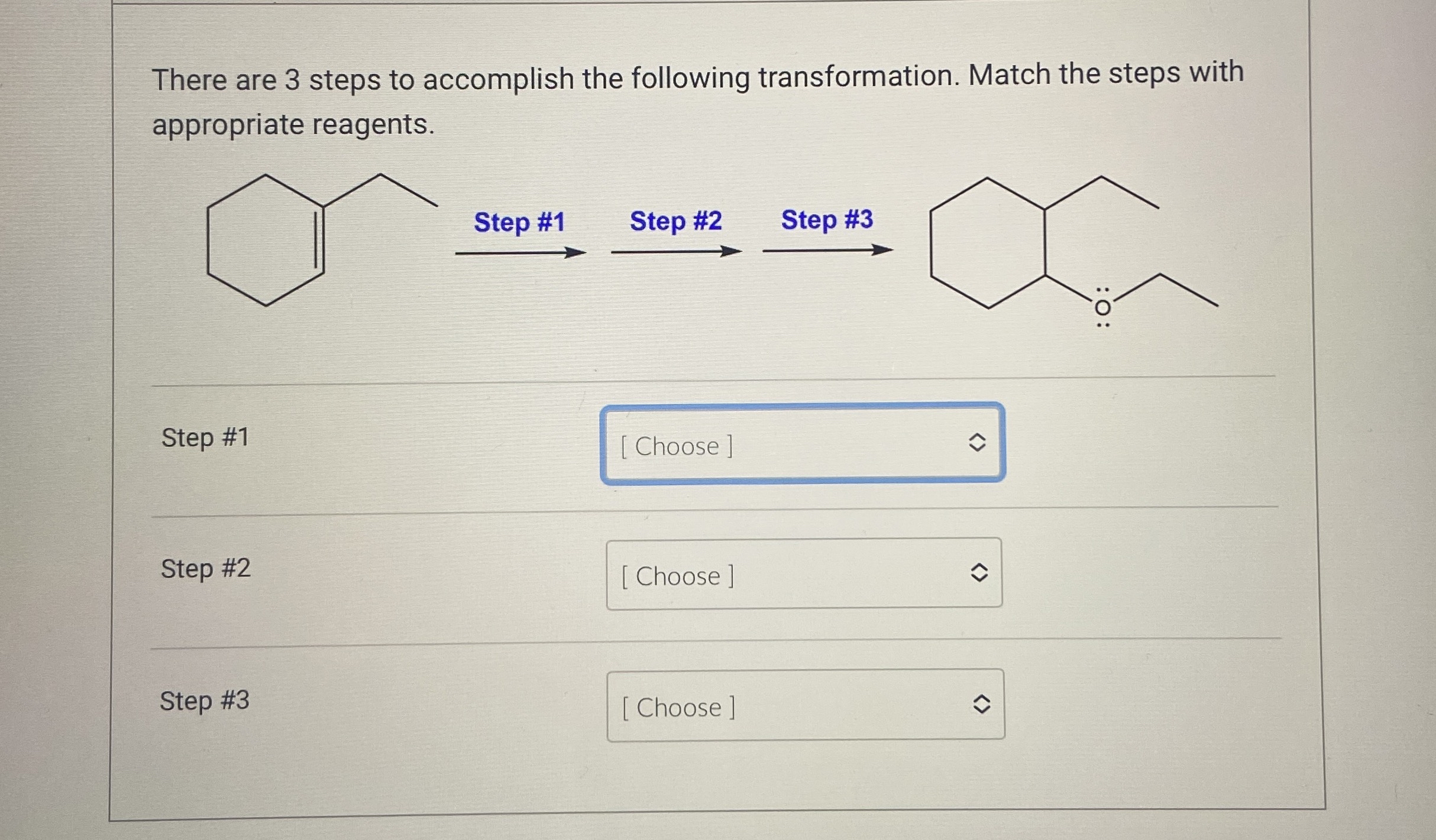 There are 3 ﻿steps to accomplish the following | Chegg.com