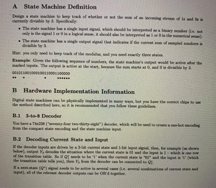 1 Goal The goal of this experiment is to reinforce | Chegg.com