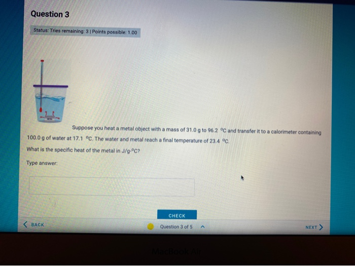 Solved Question 3 Status: Tries remaining: 3 Points | Chegg.com Solved Question 3 Status: Tries remaining: 3 Points | Chegg.com