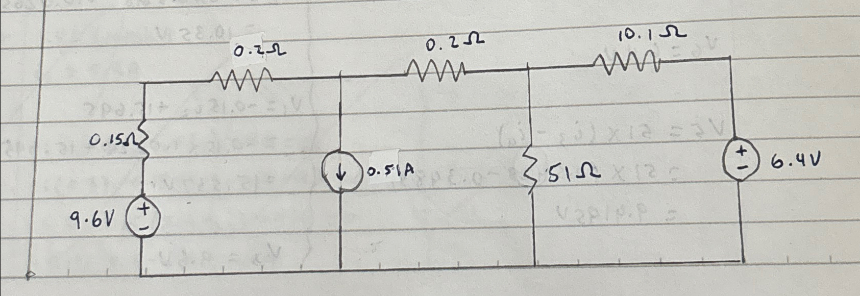 Solved Calculate all mesh currents in the circuit. Then | Chegg.com
