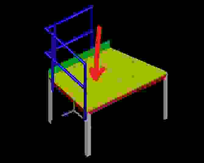 Solved Can this frame withstand 1,000 ﻿lb point load in the | Chegg.com